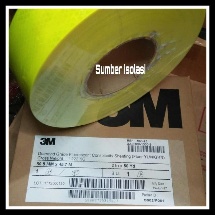 Jual Diamond Grade 3M 983-23 Yellow-Green 3M Scotchlite Reflective ...