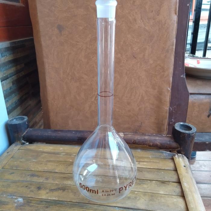 Jual Labu ukur 500 ml Pyrex A - Kab. Bandung Barat - Ariman Laboratory ...