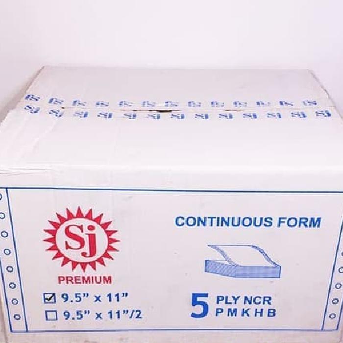Jual CONTINUOUS FORM 9,5 X 11 5PLY SJ PREMIUM - Jakarta Selatan ...
