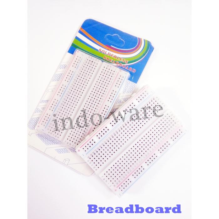 Jual Project board 400 titik Breadboard protoboard proto board komponen ...