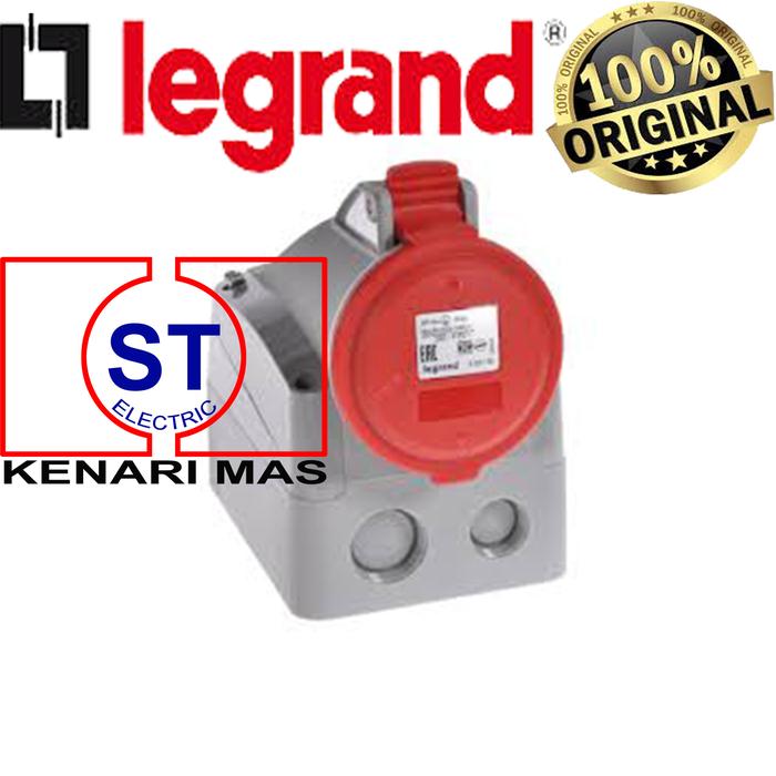 Jual Surface Maouting / Female / Industrial Soket 4 pin 16A LEGRAND ...
