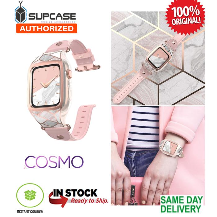 Promo Apple Watch 4 44mm Case Supcase Cosmo WristBand Marble - Jakarta ...