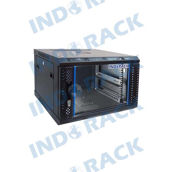Jual Wallmount 6u Indorack Single Door 450mm Wir4506s Rack Server ...