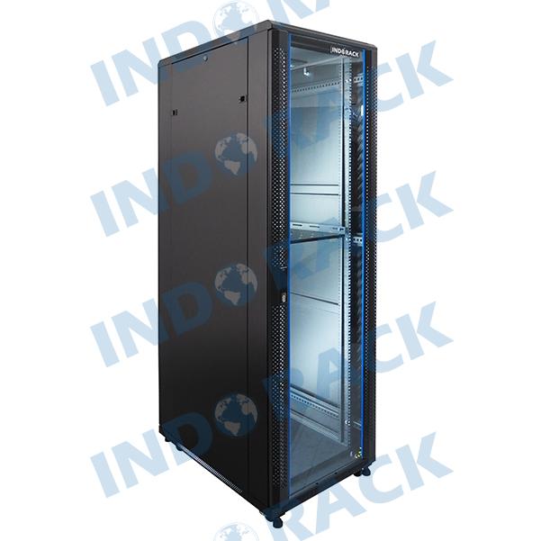 Jual Rack Server 19 42u Ir9042g Depth 900mm Indorack Close Rack Glass ...