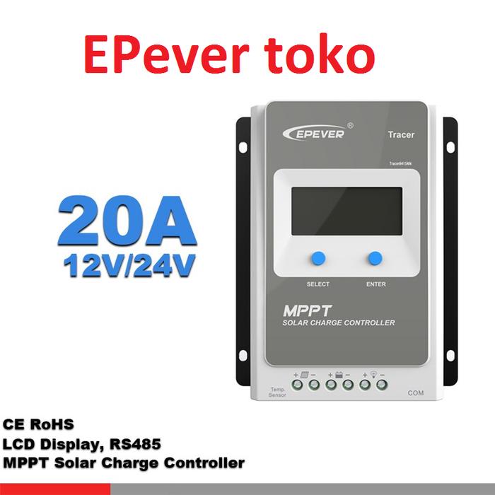 Jual Epever Real MPPT 20a Solar Charge Controller Tracer 2210AN 20 a - Kota Semarang - EPever ...