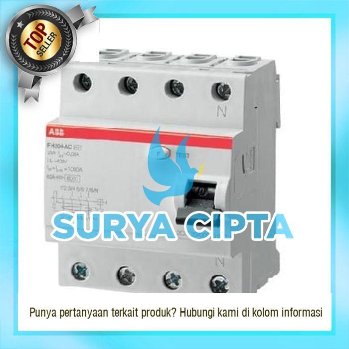 Jual ELCB RCCB ABB FH204 40A 4P 300mA - Jakarta Pusat - Surya Cipta | Tokopedia