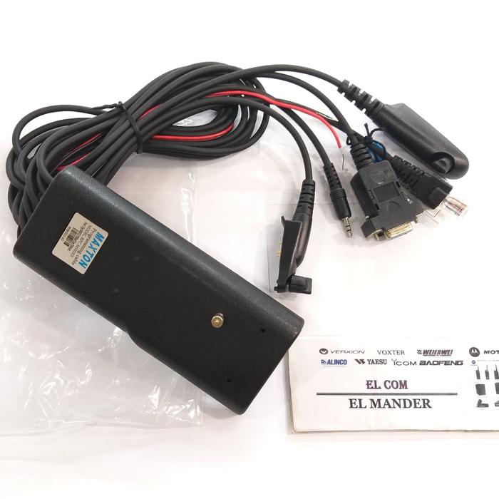 Jual KABEL DATA PROGRAM RIG HT MOTOROLA MULTI COM - MOTOROLA GP 338 GM ...