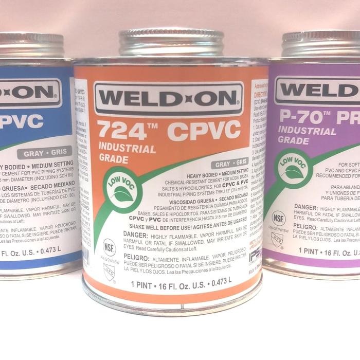 Jual WELD ON 724 CPVC - INDUSTRIAL GRADE LEM CPVC & PVC - Jakarta Barat - KOKOH GLODOK TECH ...