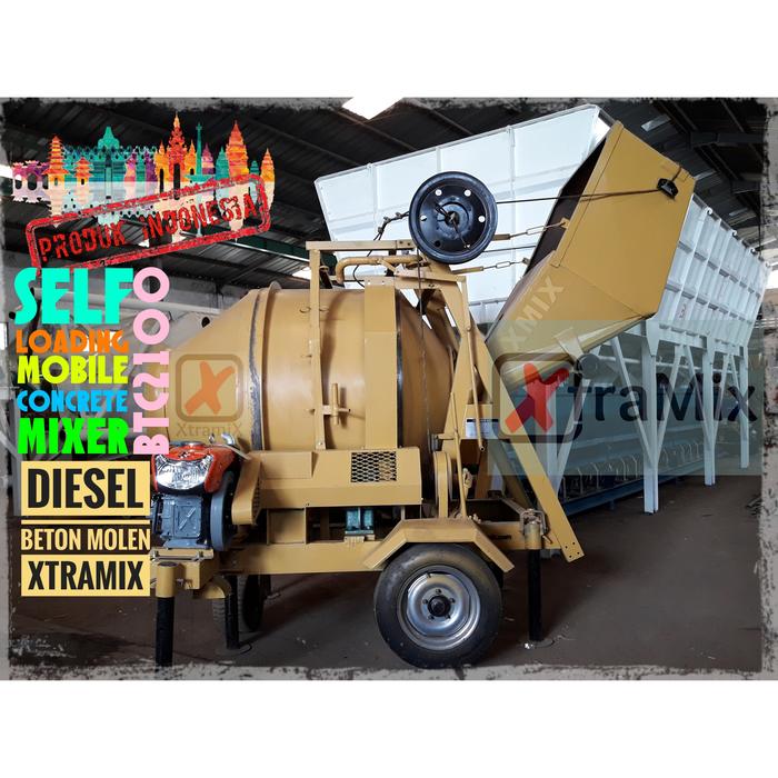 Jual Molen Beton Xtramix Ready Mix Self Loading Concrete Mixer Model ...