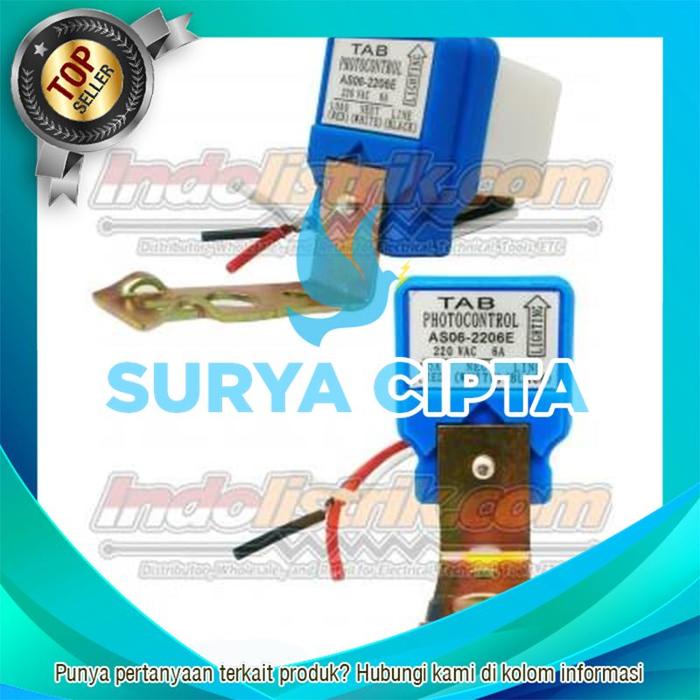 Jual Photocell 6A AS-2206 Kotak TAB Fotosel Sensor cahaya - Jakarta ...