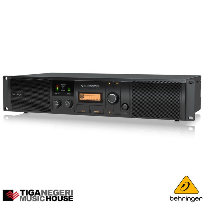 Jual Behringer NX3000D 3000W 2 Channel Power Amplifier with DSP - Kota ...