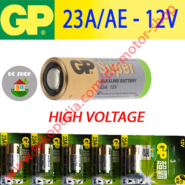 Jual Baterai GP 23AE 12v ULTRA Alkaline Batere Remote Battery A23 23A MN21 - Jakarta Pusat - DC ...