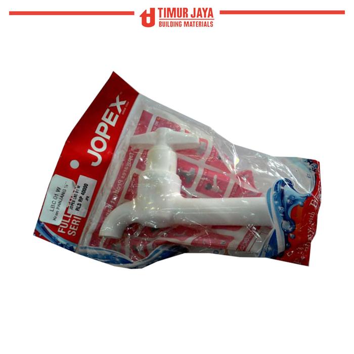 Jual KRAN / KERAN AIR TEMBOK PLASTIK PANJANG JOPEX LBC 01 W - Kota ...