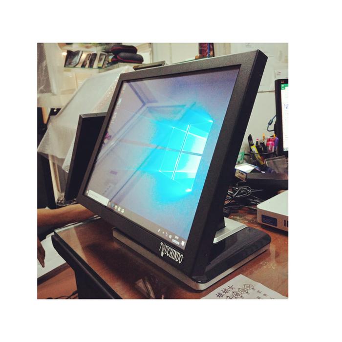 Jual Monitor Touchscreen 17 inch Square 4 : 3 + Standing Pendek ...