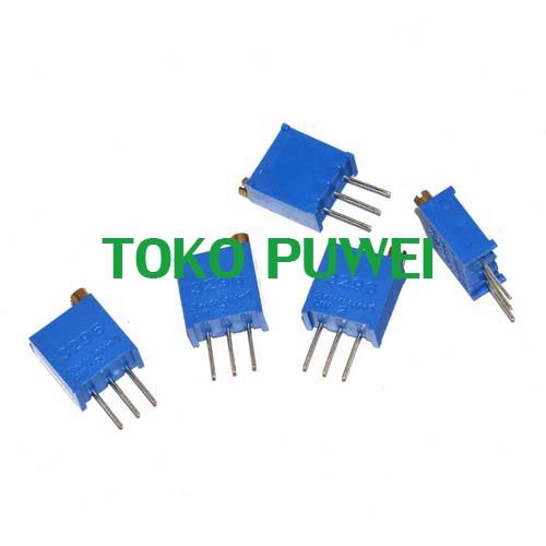 Jual 3296W Trimpot variabel resistor Presisi 205 2M ohm 3296 W DD66 ...