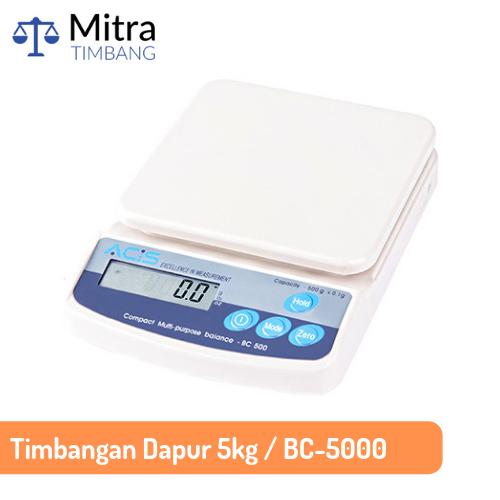Jual Timbangan Dapur Digital 5kg ACIS / BC-5000 COMPACT SCALE - Jakarta Barat - Mitra Timbang ...