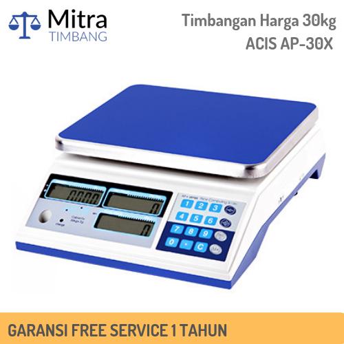 Jual Timbangan Harga Digital 30kg ACIS / AP-30X PRICING SCALE - Jakarta Barat - Mitra Timbang ...