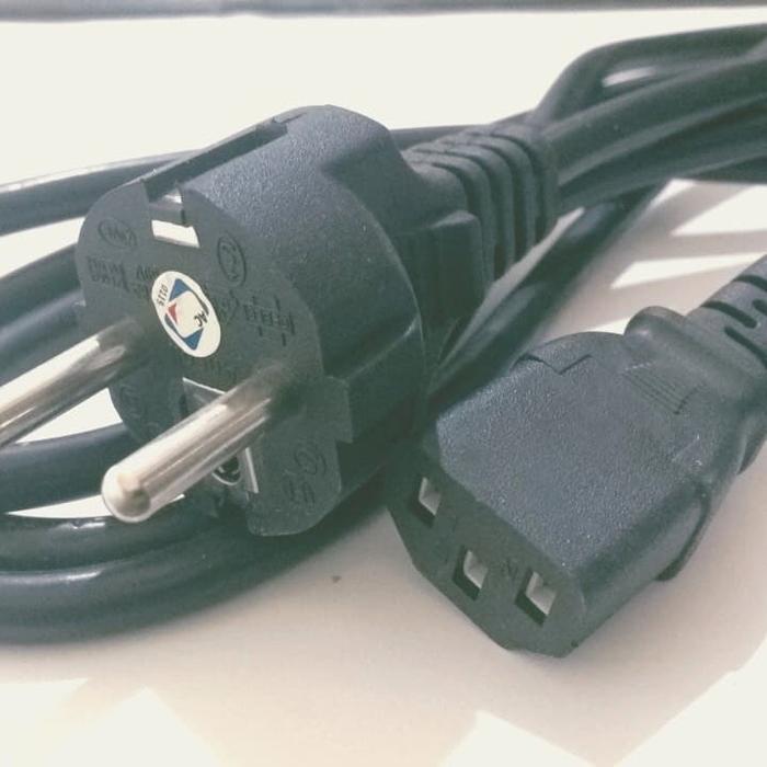 Jual Kabel Power PC CPU Standard Computer Monitor ke Stopkontak 1.5m ...