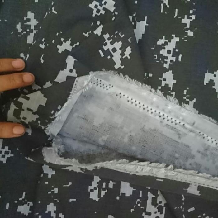 Jual Bahan kain loreng navy seal kain RIPSTOP tr tornado katun - Kab ...