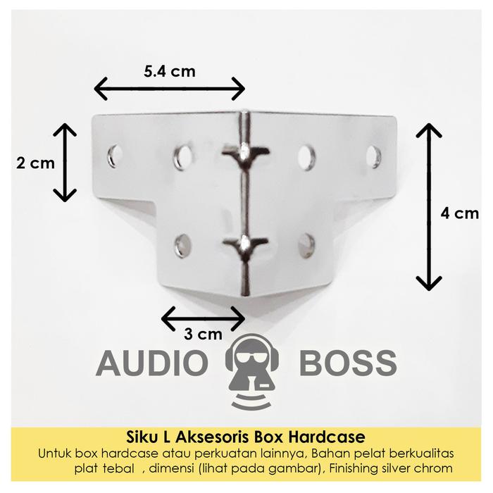 Jual Siku T Aksesoris Box Hardcase Siku L Hard Case Flightcase 5.4 x 4 ...