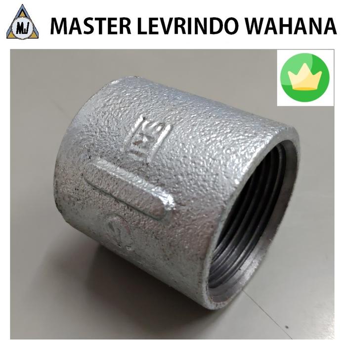 Jual Socket / Coupling Galvanis Besi 1" Drat - Jakarta Pusat - Master ...