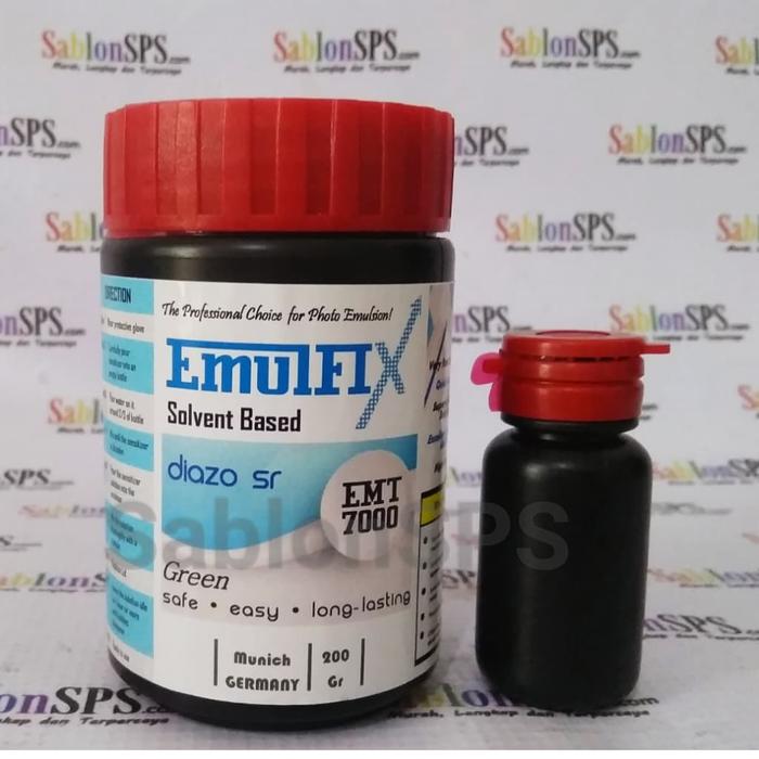 Jual OBAT AFDRUK SABLON EMULFIX SOLVENT BASED GREEN 200gr - Jakarta Utara - SablonSPS | Tokopedia
