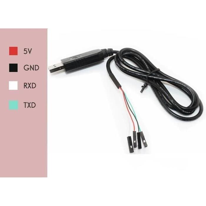 Jual USB To UART TTL Cable Module 4p 4 Pin Converter - Kota Kediri ...