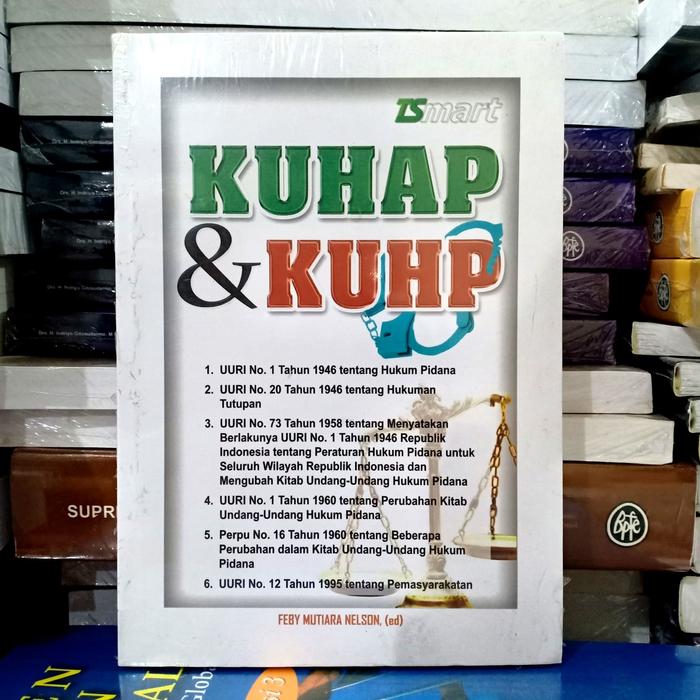 Jual Kuhap & Kuhp Uuri No 1 Th 1946 Tentang Hukum Pidana Di Seller ...