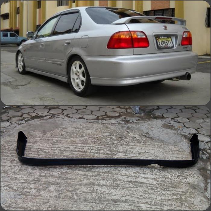 Jual Rear Lip Lips Bumper Belakang ViRS Honda Civic Ferio Facelift 98 ...