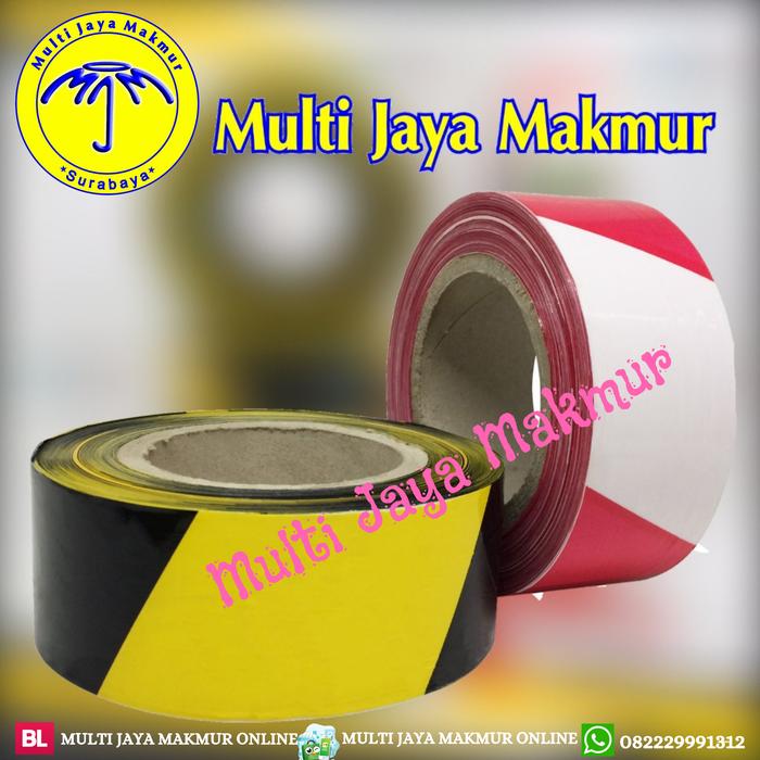 Jual Policeline / Safety Line 2" × 300M RRT /HITAM-KUNING/ MERAH-PUTIH ...