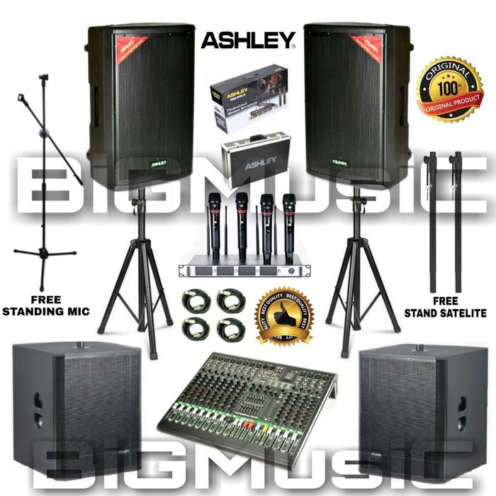 Jual Paket Sound System Ashley Hero 15A 15 inch Original Sub 18 inch - Jakarta Barat - Bigmusic ...