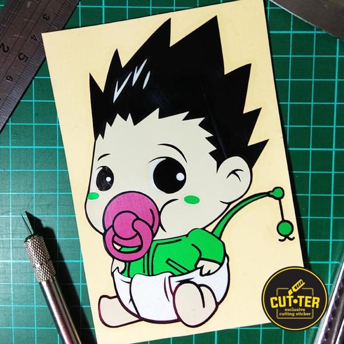 Jual cutting sticker GON FREECSS baby - Jakarta Barat - CUTTER STICKER ...