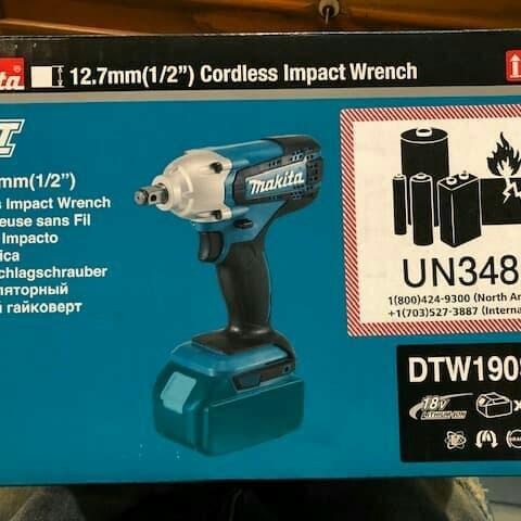 Jual MESIN CORDLESS IMPACT WRENCH MAKITA DTW190 . BUKA BAUT BATERE DTW ...