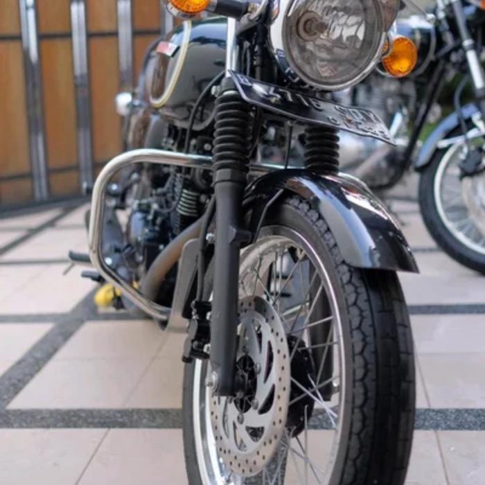 Jual aksesoris motor Engine Guard stainless Kawasaki W175 Custom PnP ...