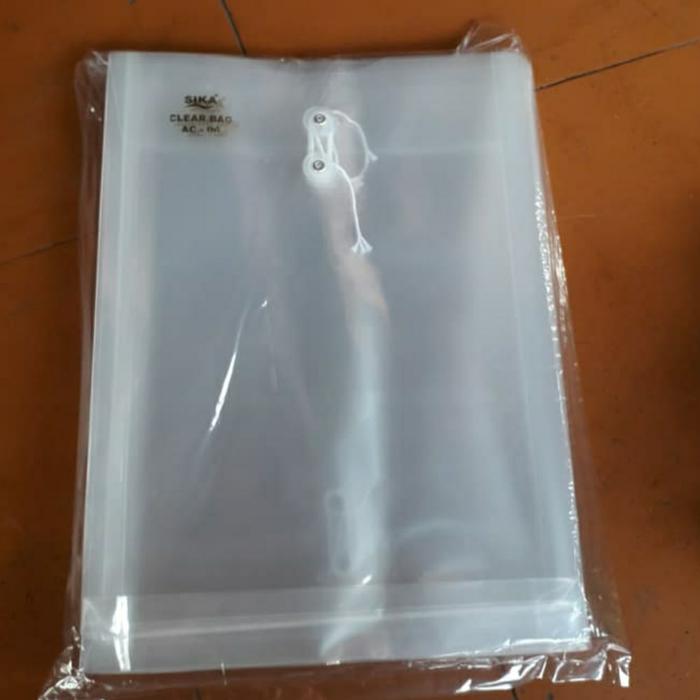 Jual SIKA. CLEAR HOLDER. MAP BENING TALI UKURAN FOLIO F4 & A4. AC-06 ...