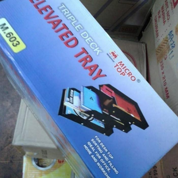 Jual MICRO TOP. ELEVATED TRAY M603. RAK BUKU,BERKAS DAN DOKUMEN ...