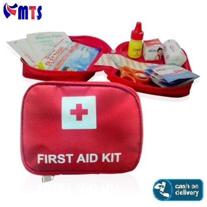 Jual Onemed P3K warna merah model dompet One Med - Outdoor First Aid ...