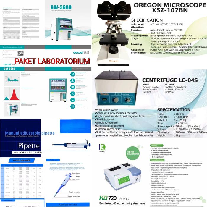 Jual Hematology analyzer, Photometer, Centrifuge 8 - Holle, microscope ...