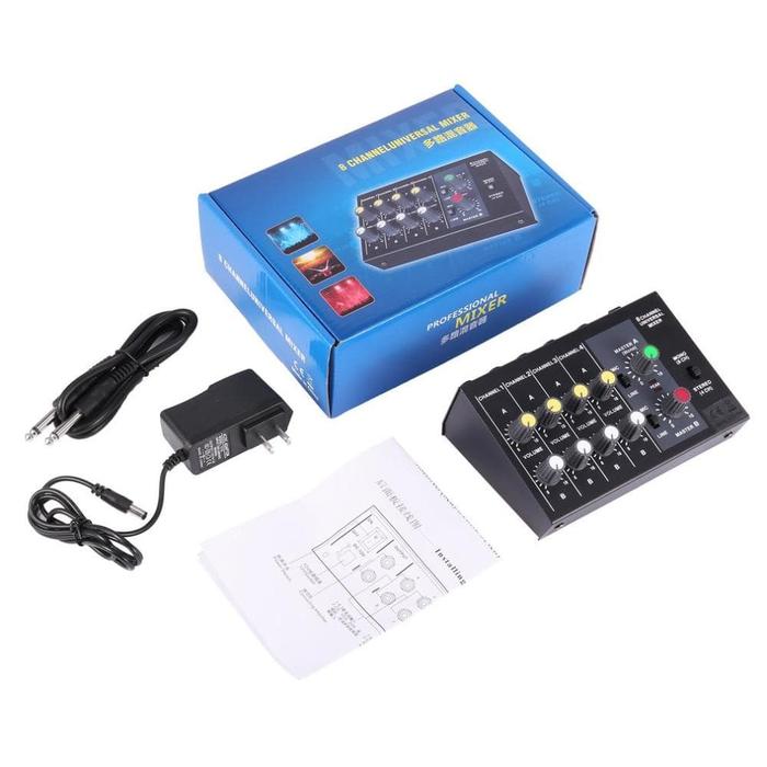 Jual mixer 8 channel input mic - black - Kota Semarang - Semarang E ...