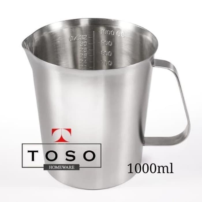 Jual Gelas ukur stainless steel 1 liter awet tahan lama - Jakarta Utara ...