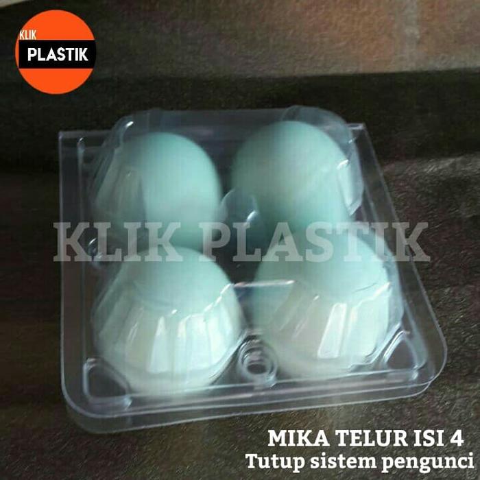 Jual MIKA TELUR ISI 4 / EGG TRAY / TEMPAT TELUR ASIN - Kota Surabaya ...
