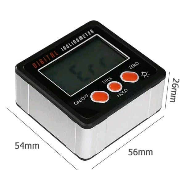Jual Digital Inclinometer Busur Derajat Digital Angle Finder Bevel Box - Jakarta Timur ...
