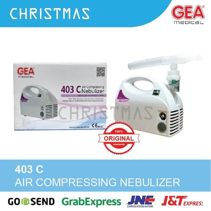 Jual Air Compressing Nebulizer GEA 403 C / GEA 403C / Alat Uap Inhalasi ...