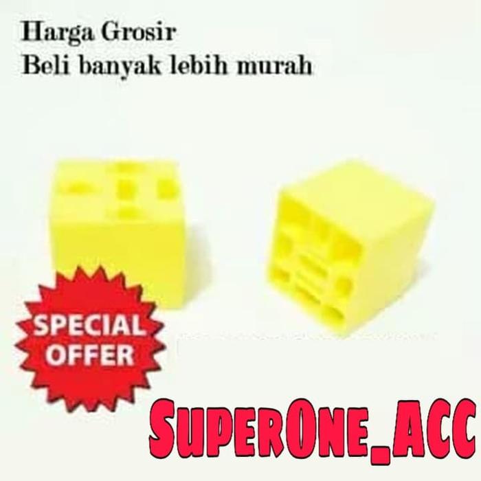 Jual SOCKET RELAY KOSONG KAKI 4 ATAU KAKI 5 WARNA KUNING - Jakarta ...