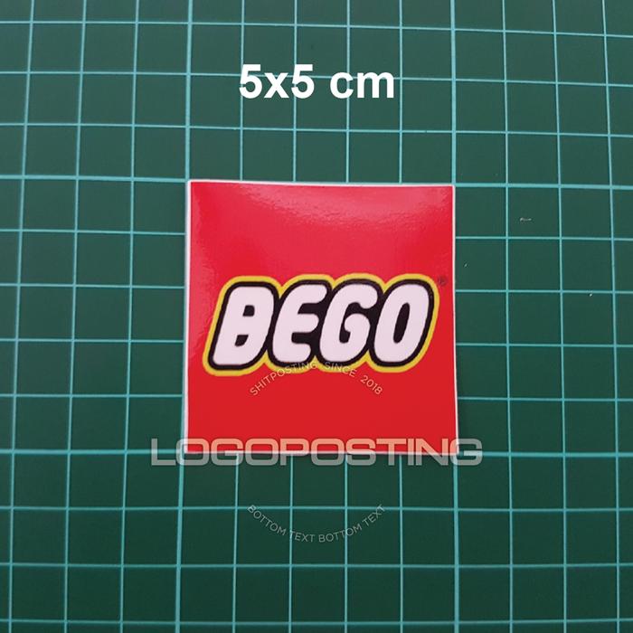 Jual BEGO - Sticker Logoposting LEGO Stiker - Kab. Magelang ...