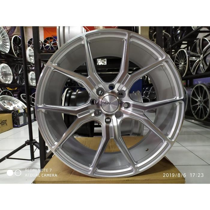 Jual velg mobil baut 4 ring 17 model VOODOO 59783 HSR Silver Machine ...