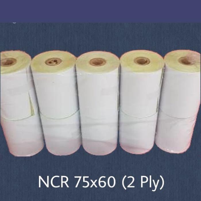 Jual KERTAS NCR STRUK KASIR PANDA 75x60mm PAPER ROLL (2 Ply) Isi 10 Roll - Jakarta Utara ...