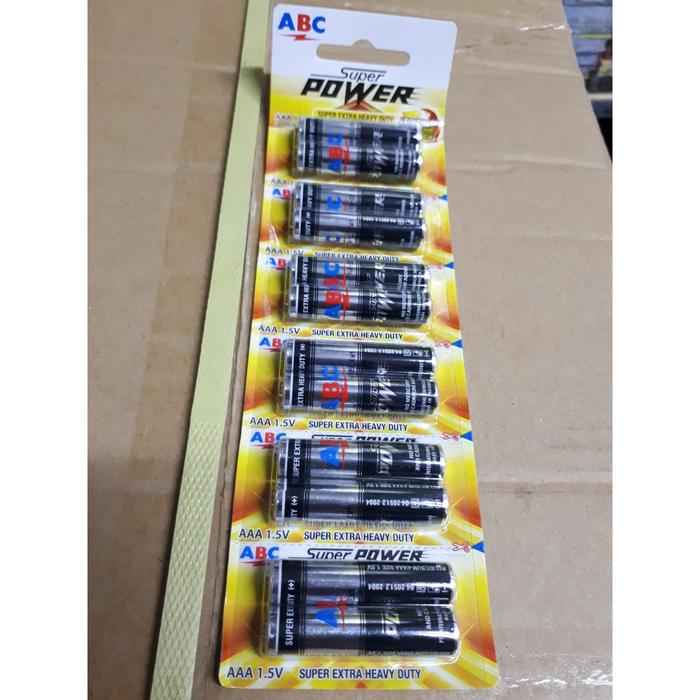 Jual Baterai ABC AAA A3 Super Power/Betere ABC A3/Batre ABC AAA - Kab ...