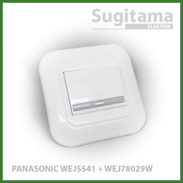 Jual Saklar engkel / switch single PANASONIC Wide Series (Besar ...