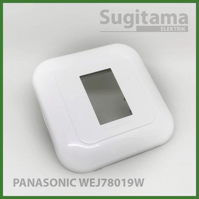 Jual Frame Saklar PANASONIC WEJ78019W 1 gang 1 socket - Kota Surabaya ...